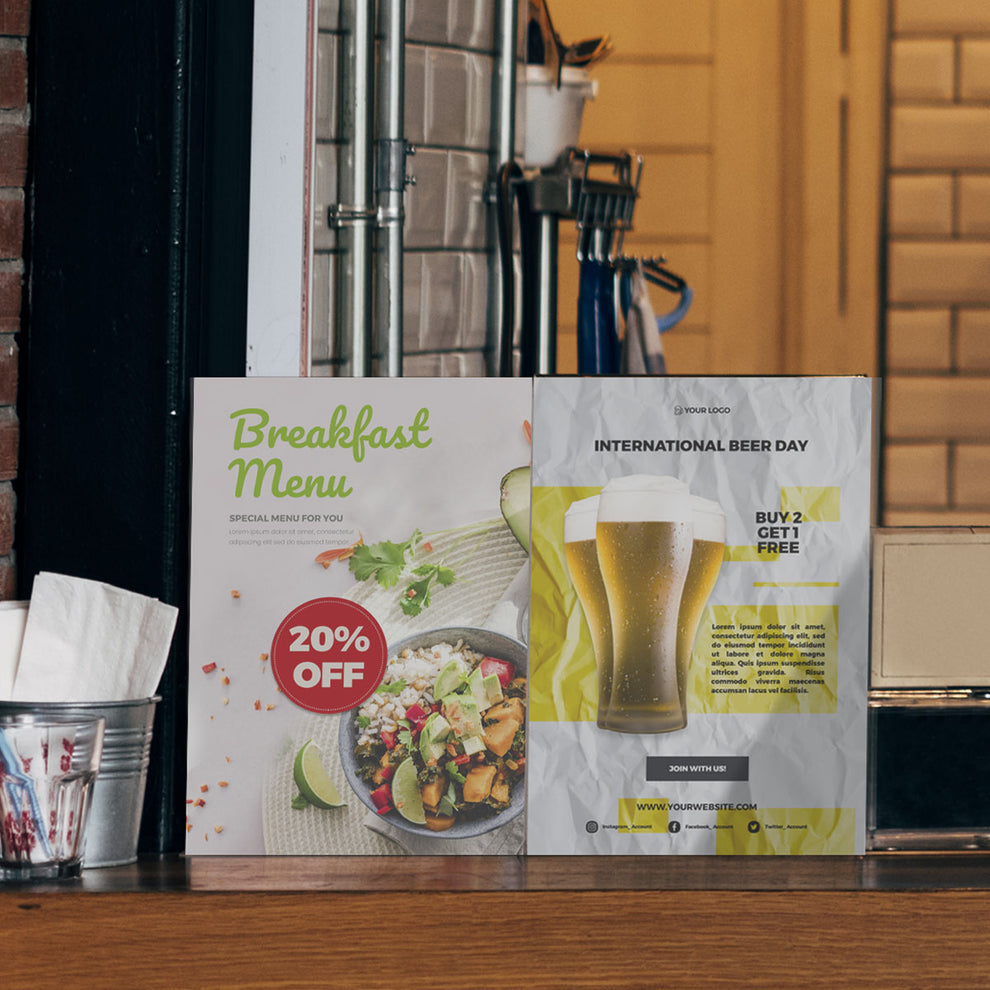 Strut Cards Printing – OKdesign